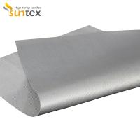 China Fire Resistant Silicone Rubber Coated Fiberglass Cloth for sale