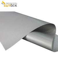 China Fire Resistant Silicone Rubber Coated Fiberglass Cloth for sale