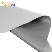 China Fire Resistant Silicone Rubber Coated Fiberglass Cloth for sale
