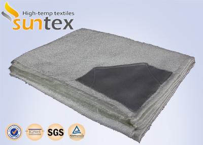 China Silicone Coated Fiberglass Fabric For fire protection flame retardation welding blankets  welding curtains for sale