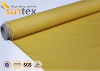 China Silicone Coated Fiberglass Fabric, High Temperature Resistant & Fireproof for sale