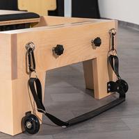 China Customized Yoga Studio Fitness Equipment Corrector Ladder Bucket Stable Step Chair Cadillac Maple Pilates Core Bed for sale