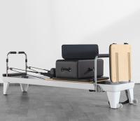 China Aluminum Alloy Small White Bed Customized Shaping And Fitness Equipment Multifunctional Silent Pilates Core Bed for sale