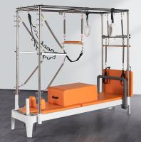 China Aluminum Alloy Three In One Pilates Core Bed Commercial Gym Equipments Yoga Studio Shaping Flat Bed for sale