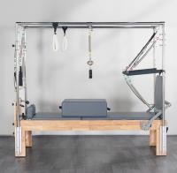 China Maple Core Pilates Beds Multi Functional Three In One Yoga Flat Bed for sale