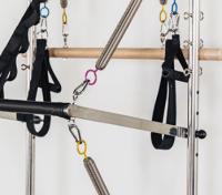 China Stainless Steel Wall Hanging Pilates Yoga Gym Shaping And Beauty Equipment Pilates Wall Hanging for sale