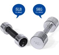 China Household Women'S Electroplated Dumbbells Men'S Fitness Arm Dumbbells Gym Commercial Dumbbells for sale