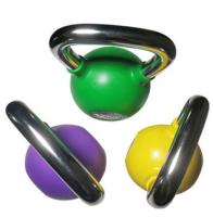 China All Steel Fitness Competition Kettlebells Electroplated Handle Kettlebells Strength Training Kettlebells for sale