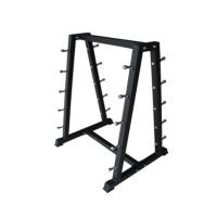 China Fixed Rubber Coated Barbell Long Bar Barbell Curved Bar Barbell Integrated Straight Bar for sale