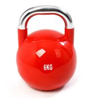 China All Steel Competitive Fitness Dumbbells Lacquer Kettlebells And Pot Lifting Strength Training for sale