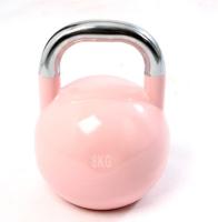 China All Steel Competitive Fitness Dumbbells Lacquer Kettlebells And Pot Lifting Strength Training for sale