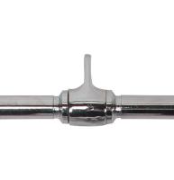 China Bottom Pull Low Rod High Position Chrome Plated High And Low Rod Power Equipment High Rod High Bottom Pull Handle for sale