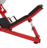 China 45 Degree Reverse Oblique Pedaling Machine Huck Squatting Machine for sale