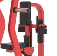 China High Back Split Chest Muscle Trainer Strength Equipment Hummer Series Fitness Equipment for sale