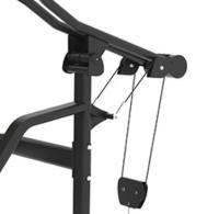 China Strength Based High Back Trainer Commercial Gym Equipment Shoulder Trainer for sale