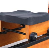 China Wooden Double Track Oak Water Resistance Rowing Training Machine for sale