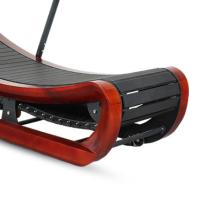China Curved Non Powered Treadmills Non Electric Treadmills Tracked Wooden Non Powered Treadmill for sale