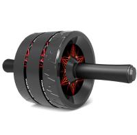 China Abdominal Roller Abs Exercise Equipment For Abdominal And Core Strength Training Exercise Wheels For Home Gyms for sale