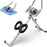China Height Adjustable AB Abdominal Muscle Trainer Abdominal Full Body Exercise Machine Waist Compression Core Toner Leg Thigh Hip Shaping Device With LCD Display for sale
