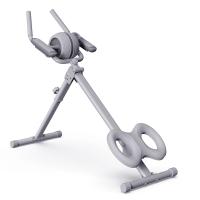 China Height Adjustable AB Abdominal Muscle Trainer Abdominal Full Body Exercise Machine Waist Compression Core Toner Leg Thigh Hip Shaping Device With LCD Display for sale