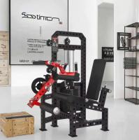 China Adjustable Barbell Gym Commercial Seated Stretching Leg Training Insert For Hard Pull Strength Equipment for sale