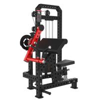China Arm Muscle Strength Trainer II Triceps Trainer Commercial Adjustable Insertion Weight Equipment for sale
