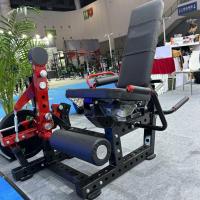 China Commercial Seated Leg Press Fitness Gym Integrated Stretching And Bending Leg Trainer Exercise Leg Press Machine for sale