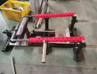 China Commercial Gym Scissors Squat Trainer 105kg Strength Equipment for sale