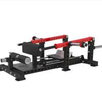 China Commercial Gym Scissors Squat Trainer 105kg Strength Equipment for sale