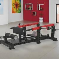 China Commercial Gym Scissors Squat Trainer 105kg Strength Equipment for sale
