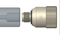 China ODM Threaded Stainless Steel Hand Screwing Type Quick Connect Coupling TF140 for sale