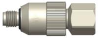 China ODM Threaded Stainless Steel Hand Screwing Type Quick Connect Coupling TF140 for sale