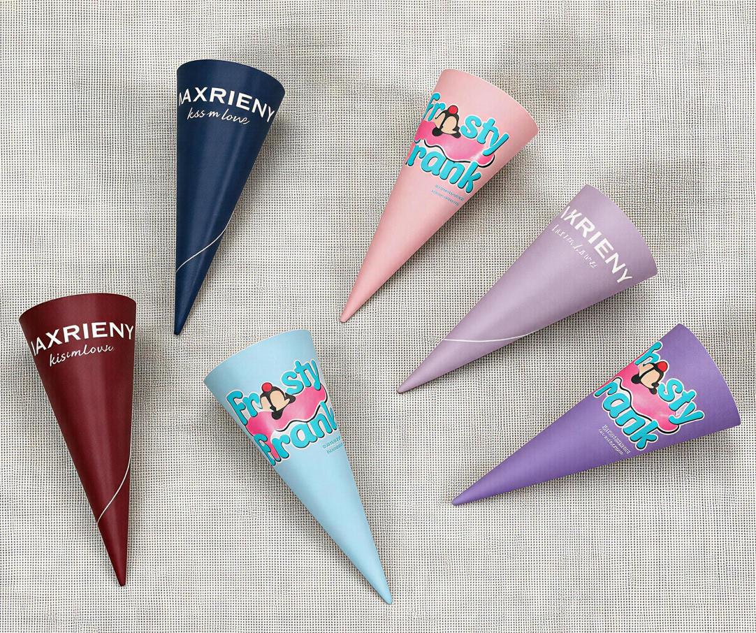 Paper Material for Ice Cream Cone Sleeves