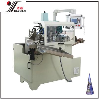 China 150 gsm Coated Paper Ice Cream Cone Sleeve Machine (DYK6-B) for sale