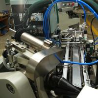 China Aluminum Foil Paper Ice Cream Cone Sleeve Machine (DYK6-H) High Efficiency for sale