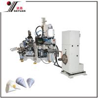China PLC Touch Screen Full Automatic Paper Cone Water Cup Machine Zb1r-A for sale