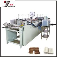 China Automatic Paper Box Forming Machine Box Edge Folding Gluing Machine 800mm Width High Speed Production for sale