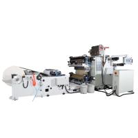 China Automatic  die cutting Machine with Flexographic Printing CCY1080 with 60 m /Min Running Speed for sale