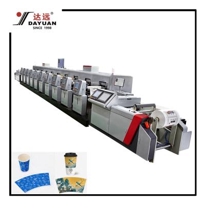 China 1220mm Wide-Web High-Speed Flexographic Printing Press with Rexroth Servo Control for sale