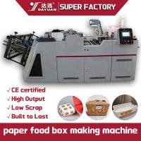 China CE1000/2-B Dual Channel Independent Control Full Servo Precision Carton Forming Machine with Optional Cold Glue System for sale