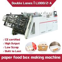 China L1000/2-A Dual-Channel Servo Punch Food Carton Production Equipment with Servo-Controlled Punch and 400 pcs/min High Output for sale