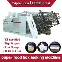 China L1350/3-A Triple-Channel Servo Punch Food Carton Production Equipment for sale