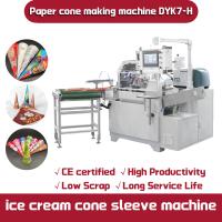 China DYK7-CH 4-Axis Domestic Servo Cone Sleeve Machine with 300-350 pcs/min Speed and Rotatech Alpha Gluing System for sale