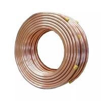 China 99.9% Pure C11000 C12200 Copper Pipe 360mm ASTM B280 Seamless Brass Tube for sale