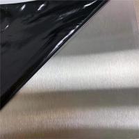 China 430 Brushed Finish Stainless Steel Sheet 0.8mm Thickness with Ferromagnetic Properties for Decorative Panels for sale