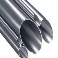 China 316L 410 Stainless Steel Pipe Tube 4500mm Length with Hairline Brushed Finish - Multiple Grades Available for sale