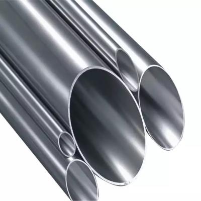 China 316L 410 Stainless Steel Pipe Tube 4500mm Length with Hairline Brushed Finish - Multiple Grades Available for sale