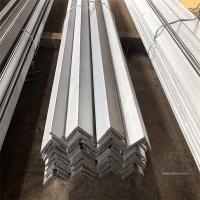 China Hot Rolled Galvanized Steel Angle Bar Q235 Q345 20x20mm to 200x200mm 6m Length for sale