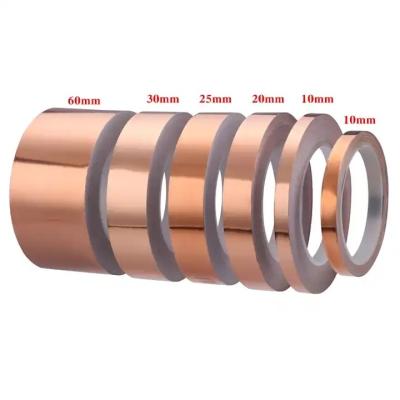 China C11000 99.9% Pure Copper Strip 0.1-3mm Thickness 7-1220mm Width for Water Heaters for sale