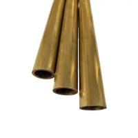 China 6 Inch & 3 Inch C1220 C2400 Seamless Brass Copper Tube - 8-9 g/cm³ Density, 1083°C Melting Point for sale